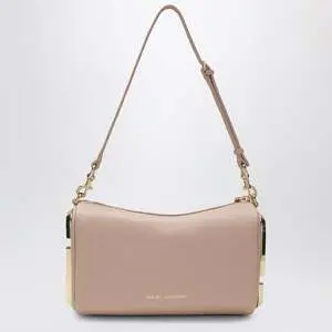Marc Jacobs Snapshot Crossbody Bag In Grained Leather - Pink