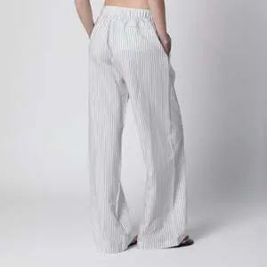 RÓHE Silk Striped Pajama Trousers