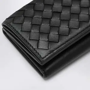 Bottega Veneta Intrecciato Tri-fold Wallet