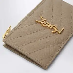 Saint Laurent Cassandre Matelassé Card Holder