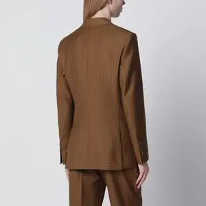 Burberry Tailored Wool And Mohair Jacket