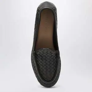 Bottega Veneta Silenzio Intrecciato Nappa Loafers - Brown