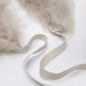 Max Mara Ivory Shearling Collar - Grey