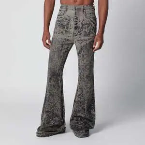 Rick Owens Concordians Bolan Bootcut High-rise Jeans - Black