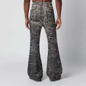 Rick Owens Concordians Bolan Bootcut High-rise Jeans - Black