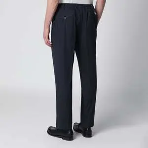 SANTANIELLO Cotton-blend Trousers