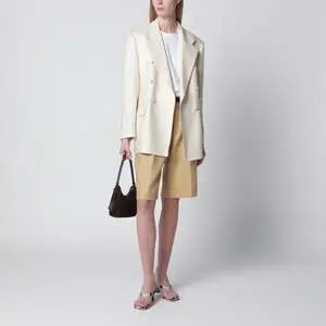Tagliatore Linen Single-breasted Blazer - Beige