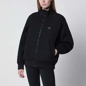 ADIDAS ORIGINALS Adidas Originals Oversized Nylon Bomber Jacket - Black
