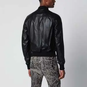 Rick Owens Bauhaus Flight Leather Jacket