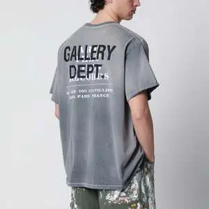GALLERY DEPT. Atk T-shirt With Faded Effect - Black