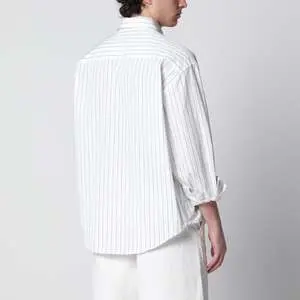 Ami Striped De Coeur Shirt