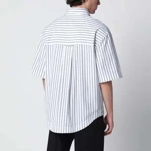 AMI Paris Striped De Coeur Shirt