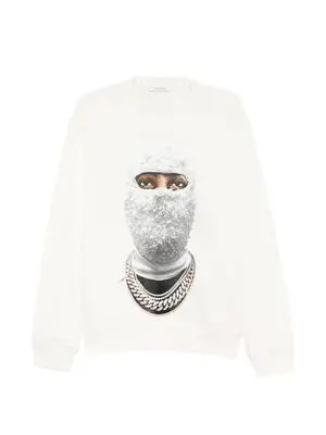 IH NOM UH NIT Graphic-print Sweatshirt - Neutrals