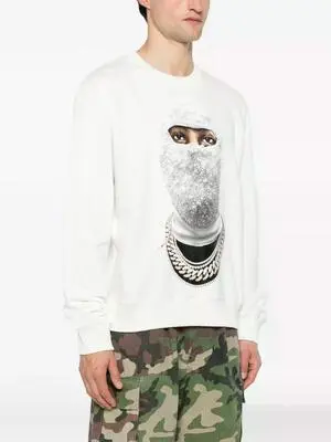 IH NOM UH NIT Graphic-print Sweatshirt - Neutrals