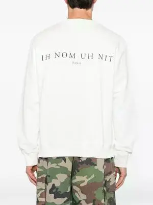 IH NOM UH NIT Graphic-print Sweatshirt - Neutrals