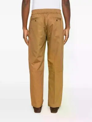 MYTHS Elasticated-waistband Trousers - Brown