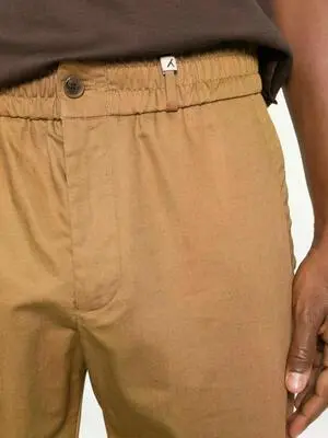MYTHS Elasticated-waistband Trousers - Brown