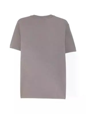 BOSS Cotton-jersey T-shirt With Logo Detail - Grey