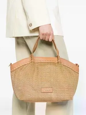 CAFÈNOIR Logo-plaque Tote Bag
