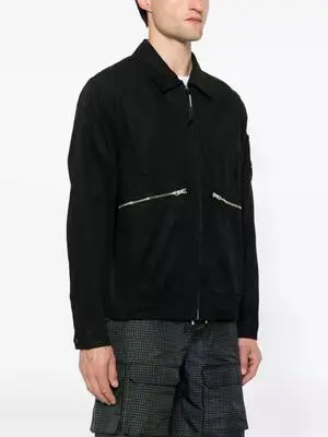 C.P. COMPANY Micro -reps Lens-detail Zip-up Shirt Jacket