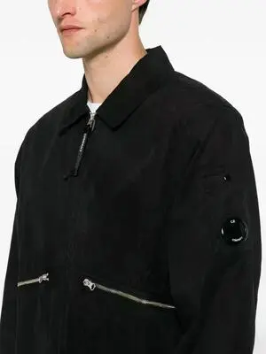 C.P. COMPANY Micro -reps Lens-detail Zip-up Shirt Jacket