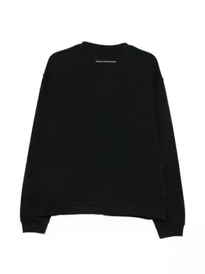 HTC LOS ANGELES Stud-embellished Sweatshirt - Black