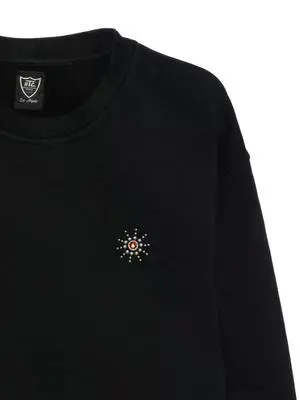 HTC LOS ANGELES Stud-embellished Sweatshirt - Black