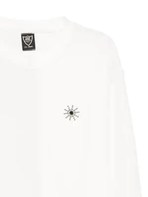 HTC LOS ANGELES Sun Stud-embellished Sweatshirt - White