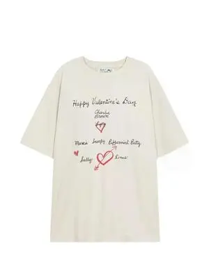MARGESHERWOOD Peanuts Valentine's Day T-shirt - Neutrals