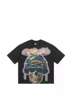 GODSPEED Badges Of Honor Graphic-print T-shirt - Black