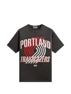 Kith X Nba All-star Portland Trail Blazers Graphic-print T-shirt - Black