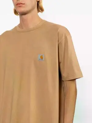 Junya Watanabe X Carhartt Logo-print Cotton T-shirt - Brown