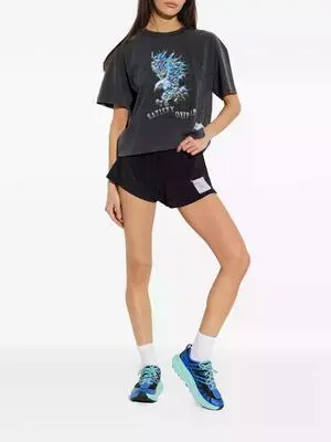 Satisfy Mothtech Graphic-print T-shirt - Grey