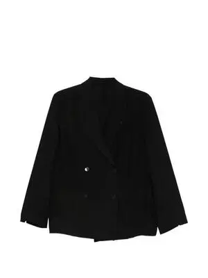 LARDINI Pinstripe Double-breasted Blazer