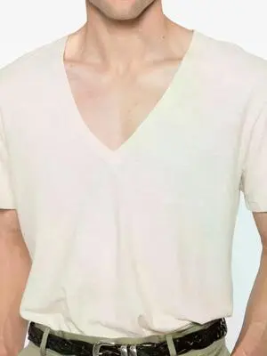 AMARANTO V-neck T-shirt