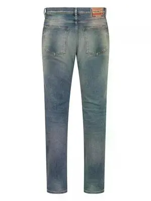 DIESEL® D-strukt Button-fastening Jeans - Blue