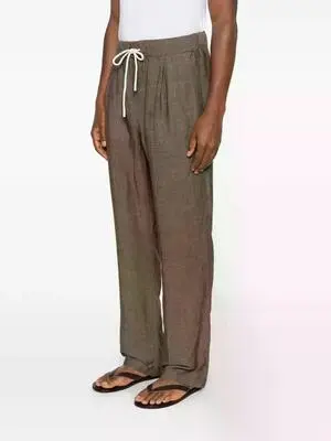 Imperial Drawstring Trousers - Brown