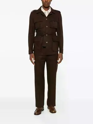 OFFICINA SARTORIALE Zanzibar Belted Jacket