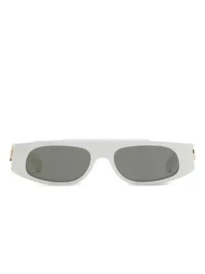 Gucci Rectangle-frame Sunglasses - White