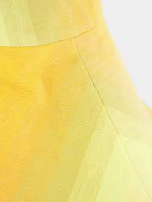 MARRAKSHI LIFE Stripe 38 Sun Hat - Yellow