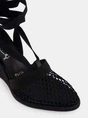 CHRISTIAN LOUBOUTIN Toleda 85 Wedge Espadrilles