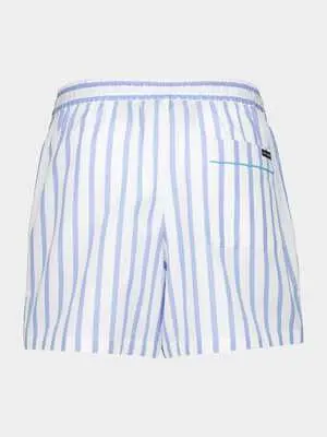 Dolce & Gabbana Striped Cotton Shorts