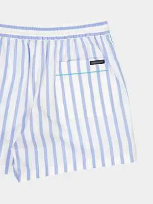 Dolce & Gabbana Striped Cotton Shorts
