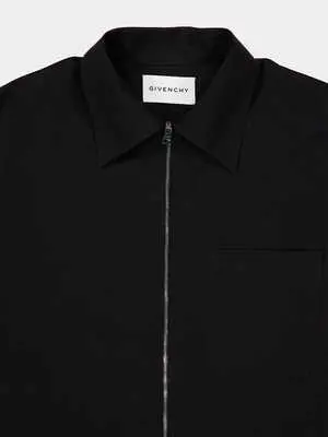 Givenchy Couture Seam Zipped Shirt - Black