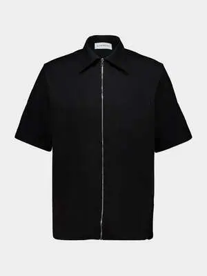 Givenchy Couture Seam Zipped Shirt - Black