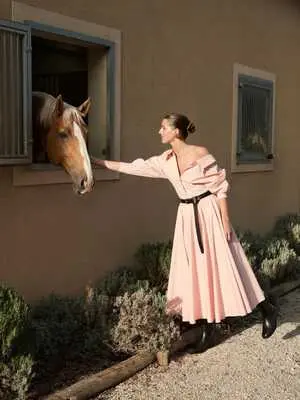 Givenchy Silk Slashed Poplin Shirt - Pink
