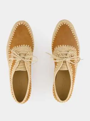Gabriela Hearst Strength Derbies - Beige