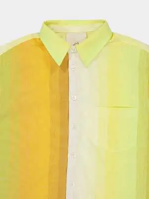 MARRAKSHI LIFE Stripe Cotton Button-up Shirt