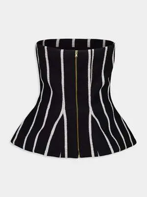 MARRAKSHI LIFE Striped Bandeau Corset