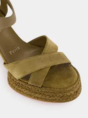 CHRISTIAN LOUBOUTIN Calakala 85 Espadrilles - Beige